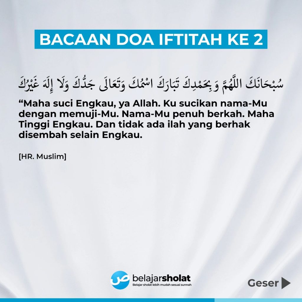 Bacaan Doa Iftitah dan Artinya Dilengkapi Latin